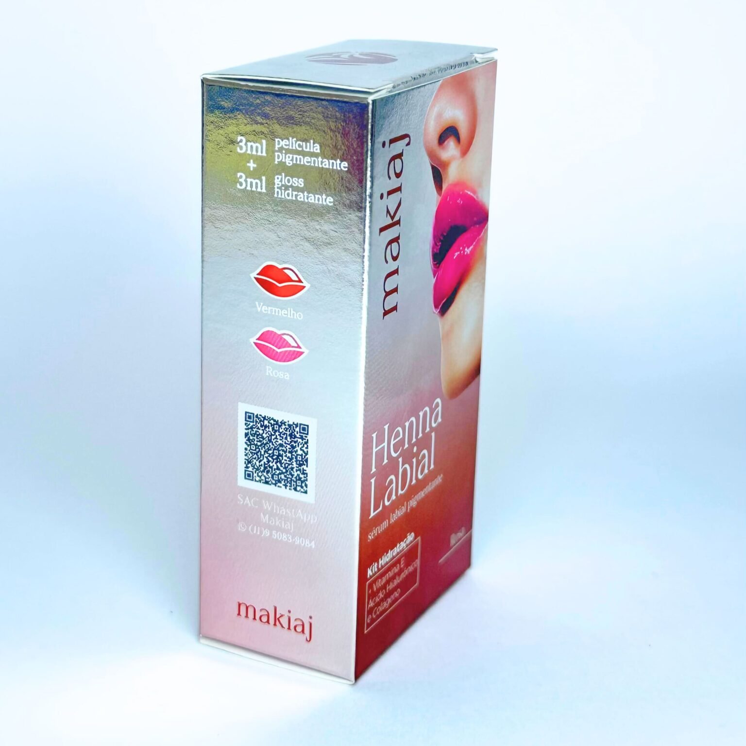 Henna Labial Rosa | Makiaj